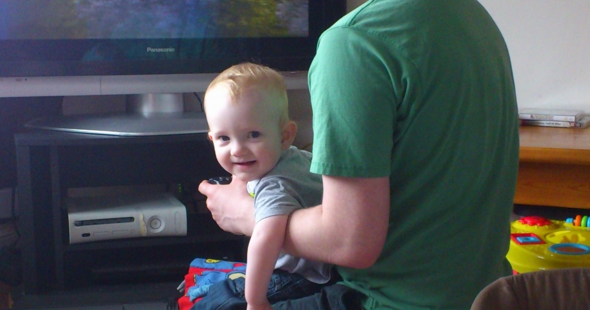 Gaming With Baby | GameGrin