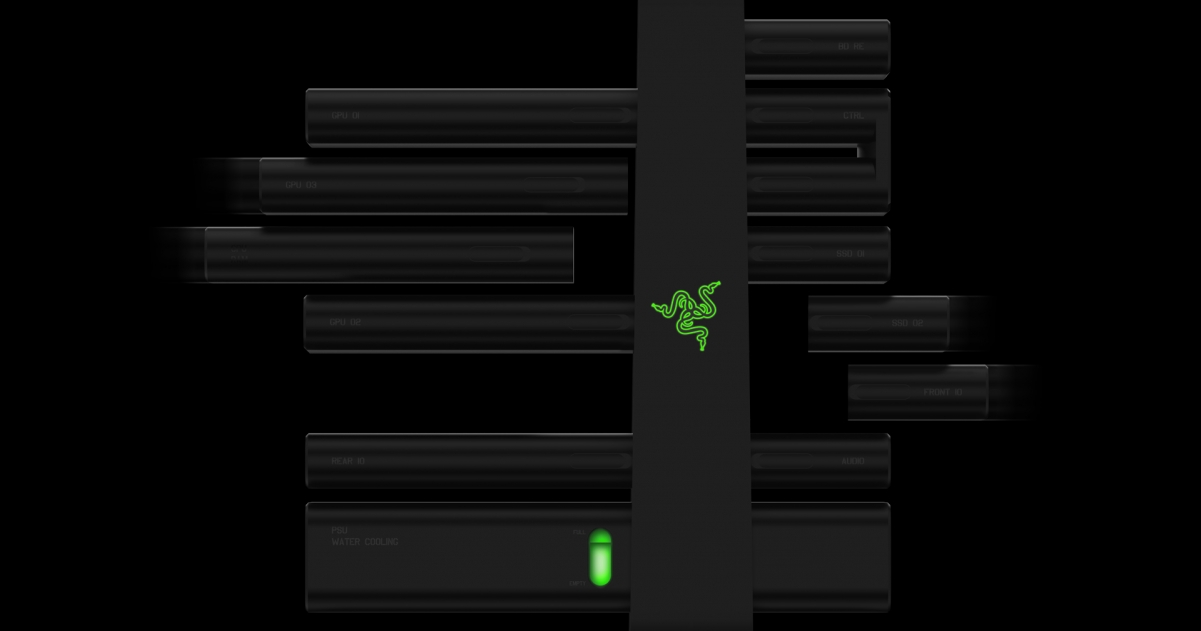 Razer's Modular PC Concept - Project Christine | GameGrin