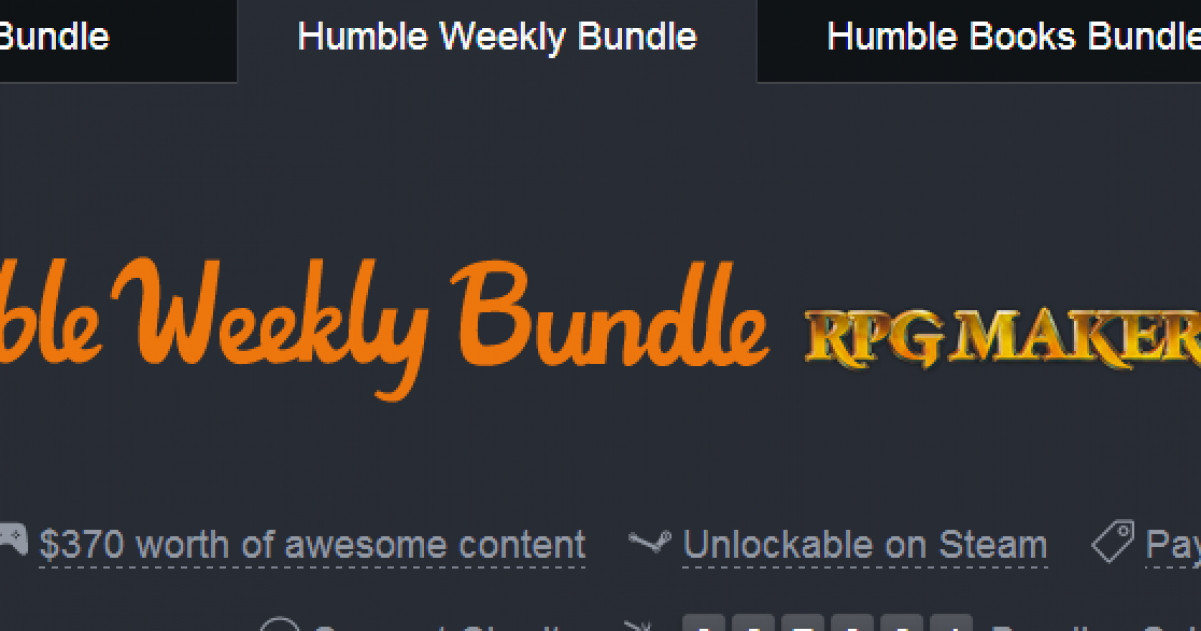 Humble Weekly RPG Maker Bundle | GameGrin