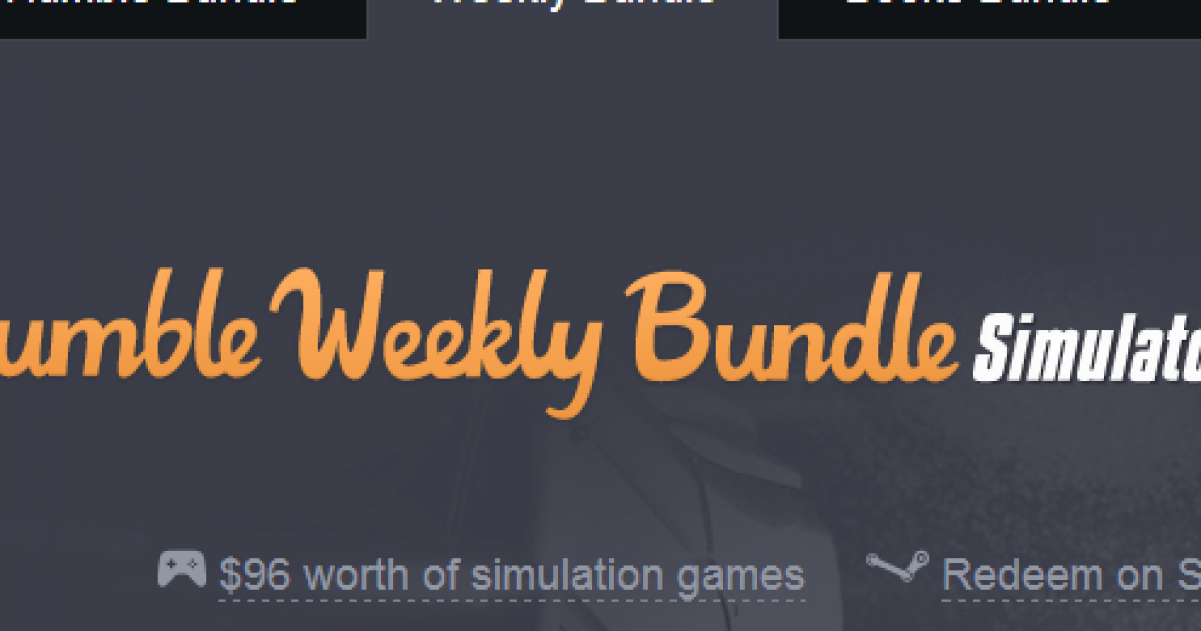 Humble Weekly Simulators 2 Bundle | GameGrin