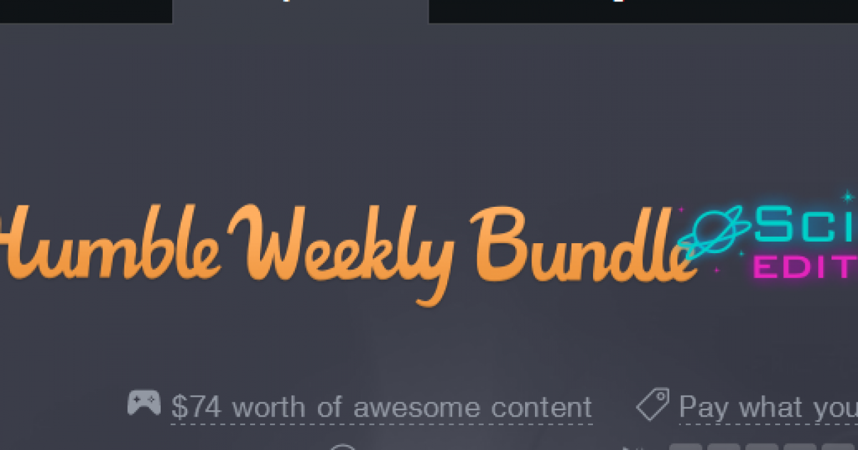 Humble Weekly Bundle Sci-Fi Edition | GameGrin