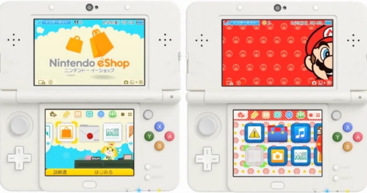 Almost 50 3DS themes revealed. | GameGrin