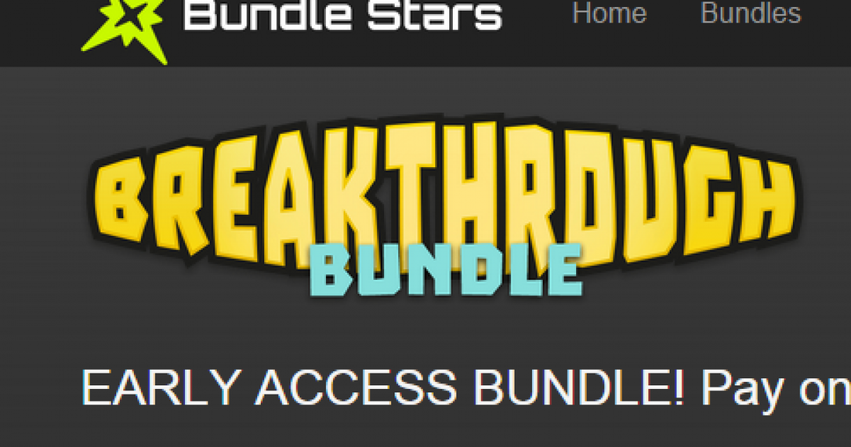 Bundle Stars Breakthrough Bundle | GameGrin