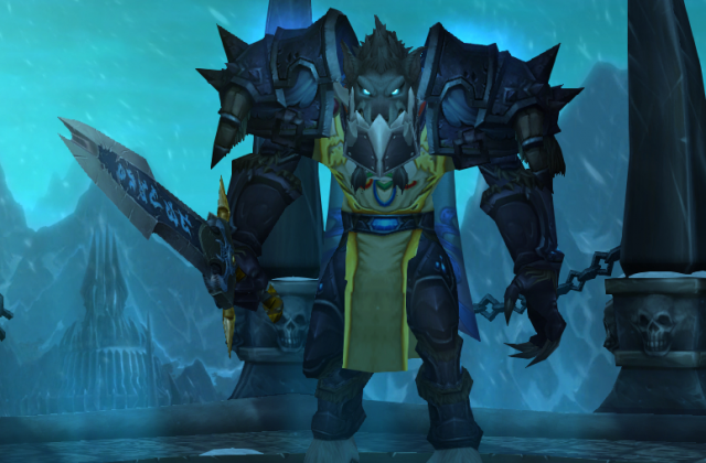 World Of Warcraft Worgen Death Knight