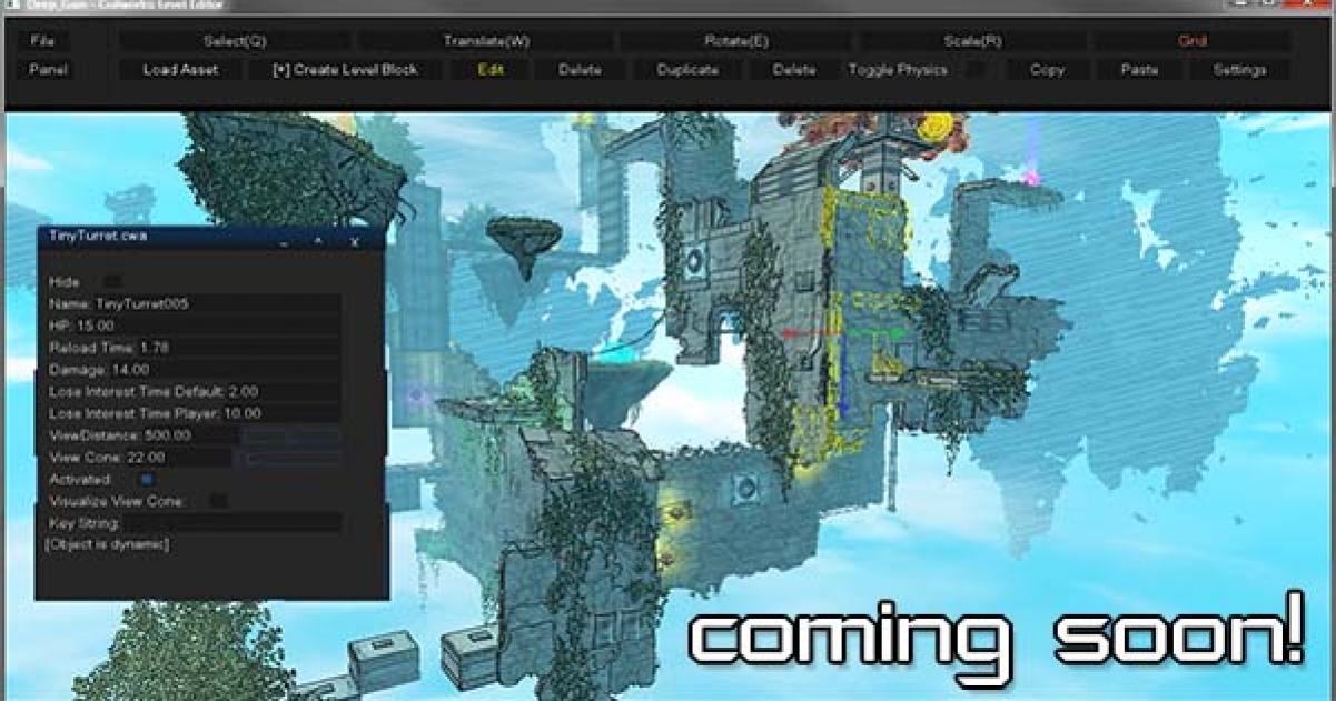 Cloudbuilt Receiving Level Editor | GameGrin