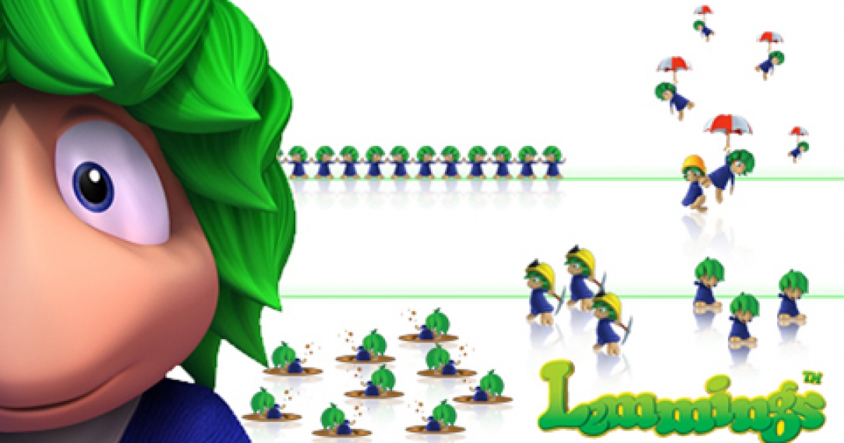 Back in the Day - When Lemmings Weren't 3D | GameGrin