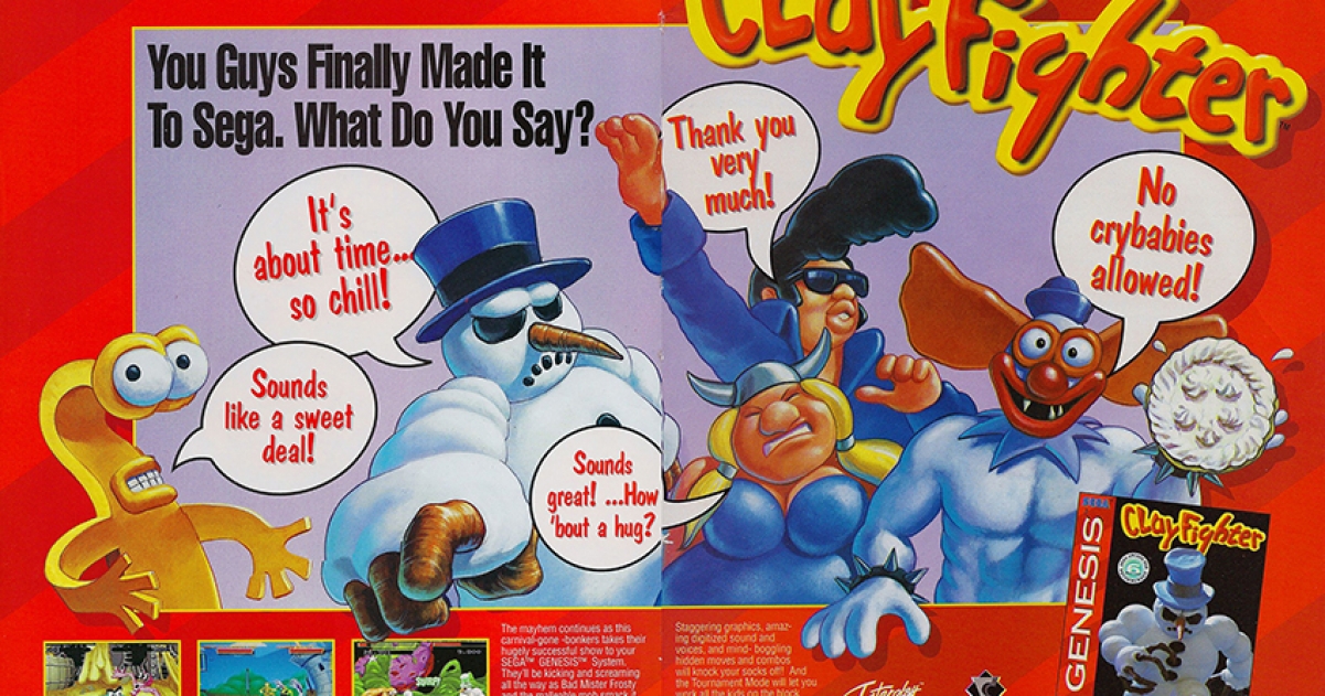 ClayFighter Remastered Announced | GameGrin