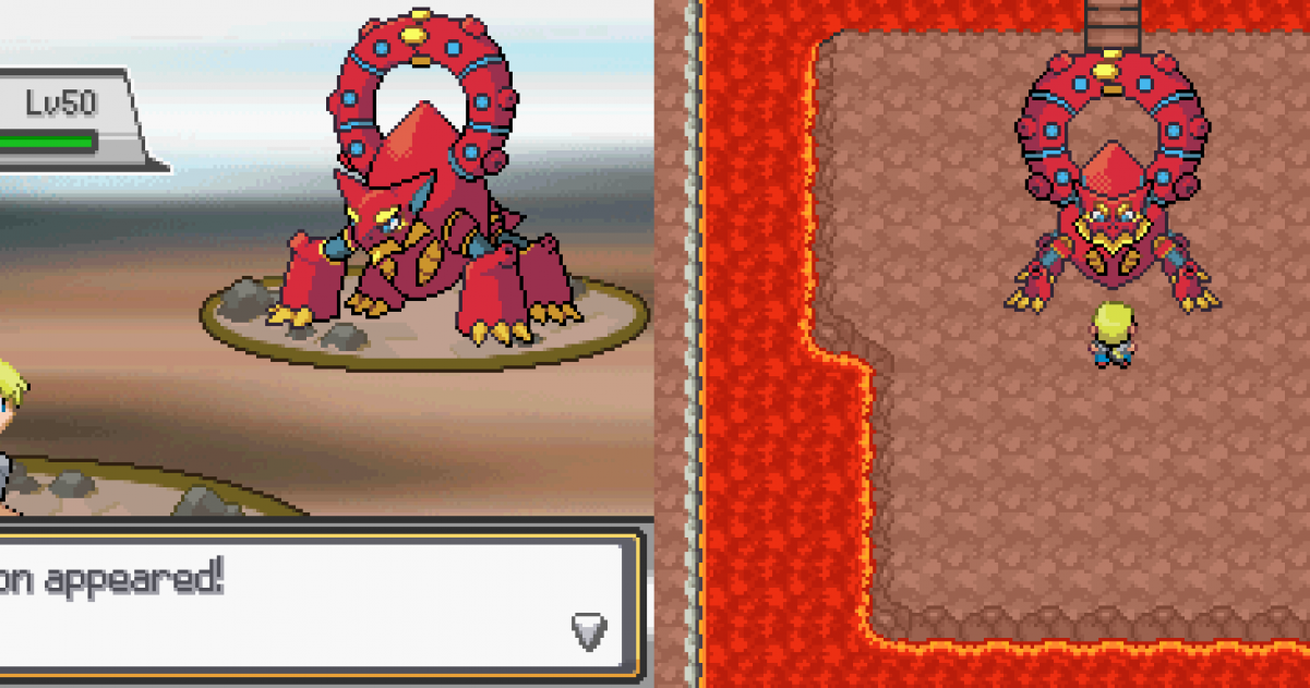 Pokemon Volcanion Sprite