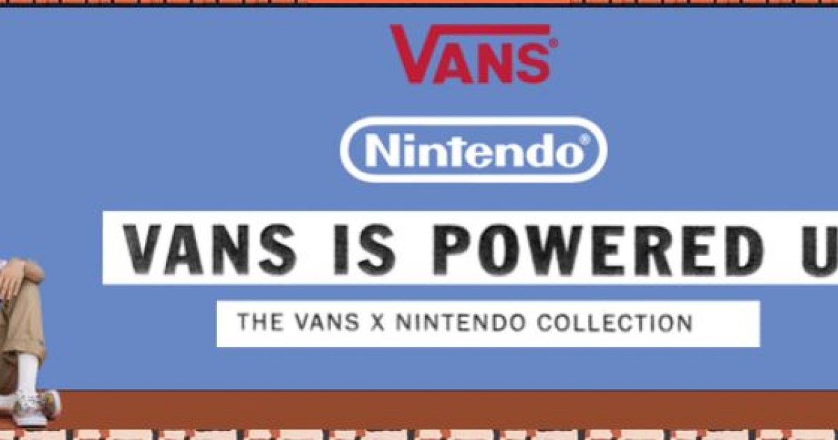 Vans Bring Nintendo Clothing Line to the UK | GameGrin