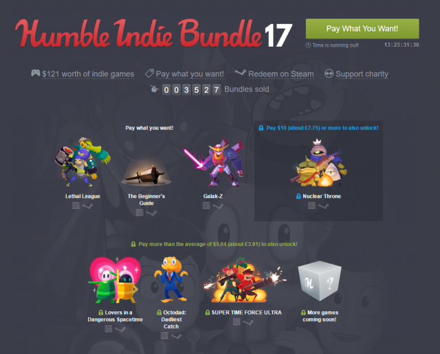 Humble Indie Bundle 17 Is Live | GameGrin