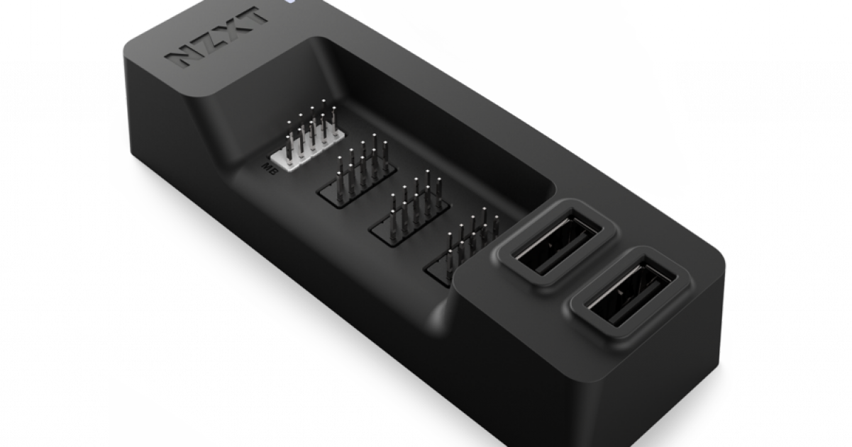 NZXT Announce New Internal USB Hub | GameGrin