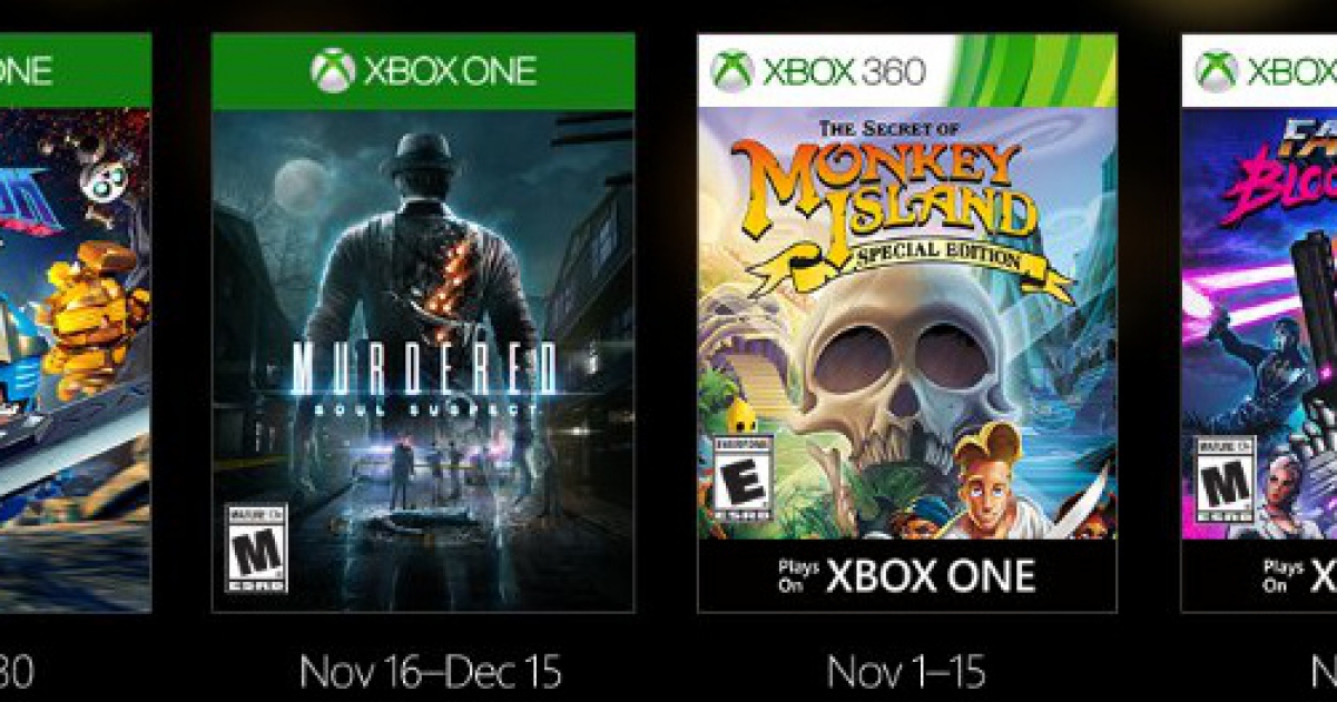 Games with Gold's November Lineup Revealed | GameGrin