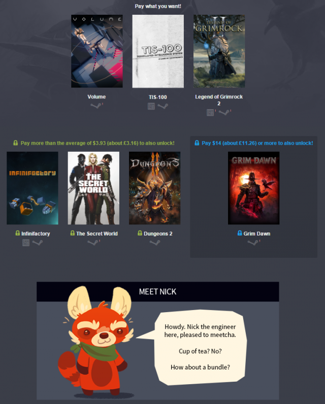 Humble Staff Picks Bundle: Nick | GameGrin