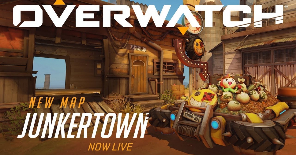 Overwatch Update is Live, Junkertown Released | GameGrin