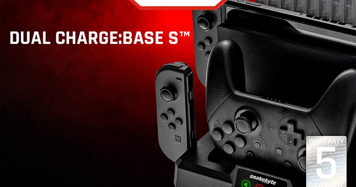 snakebyte DUAL CHARGE:BASE S Review | GameGrin
