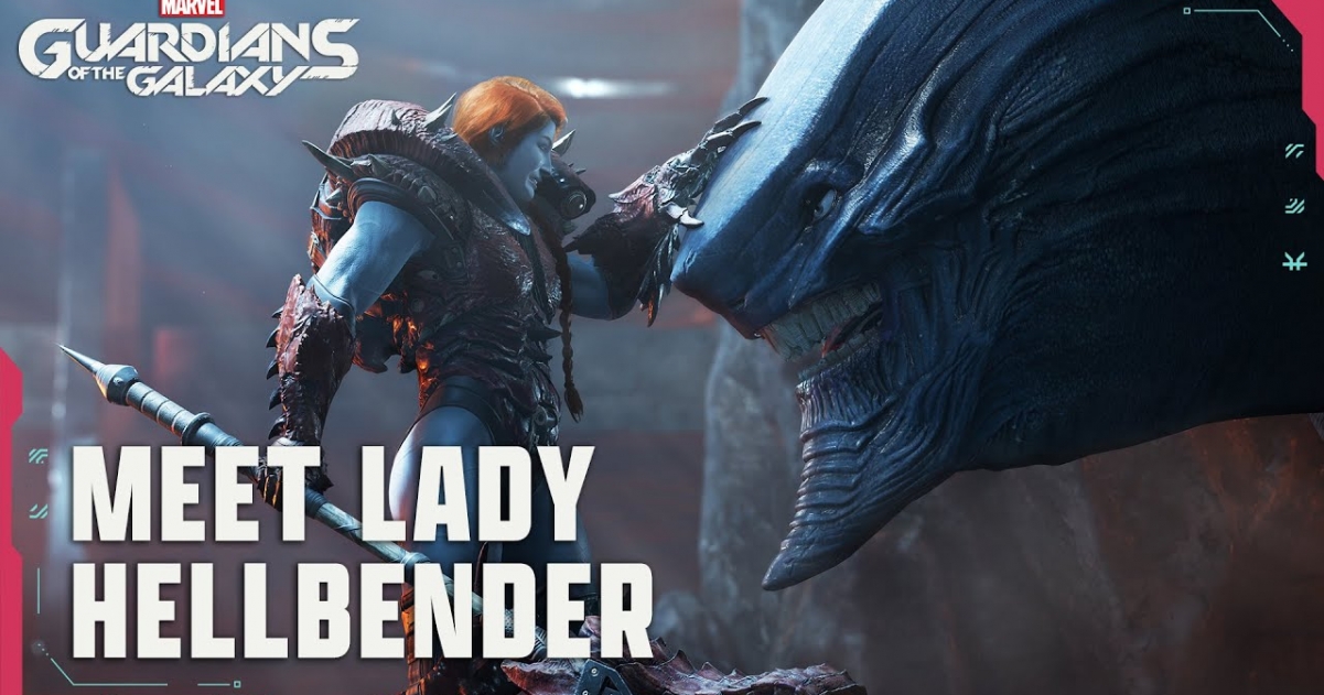 Marvel's Guardians of the Galaxy Lady Hellbender Cinematic Trailer | GameGrin
