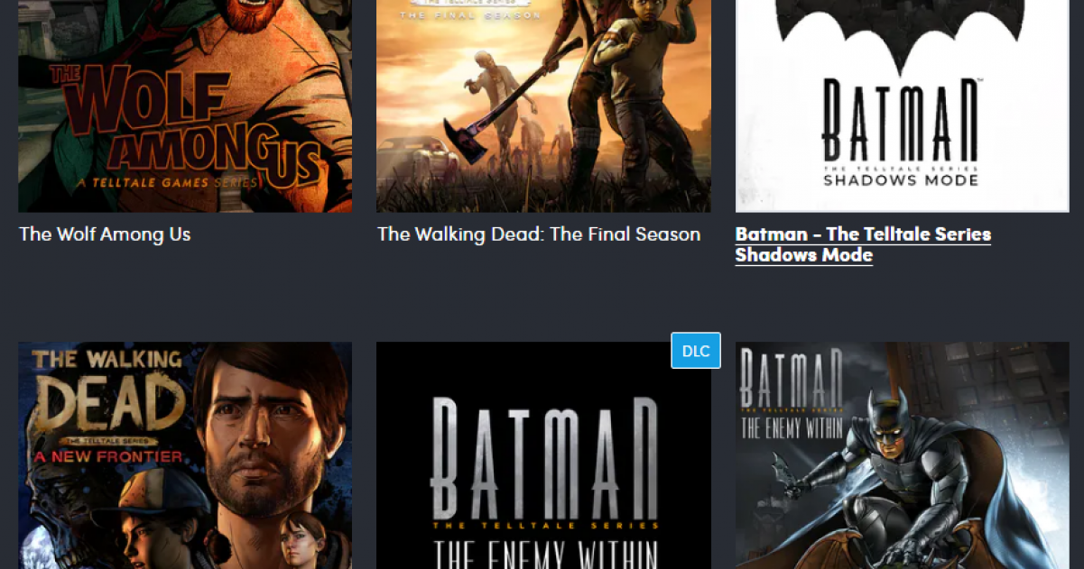 Humble Telltale Games Bundle | GameGrin