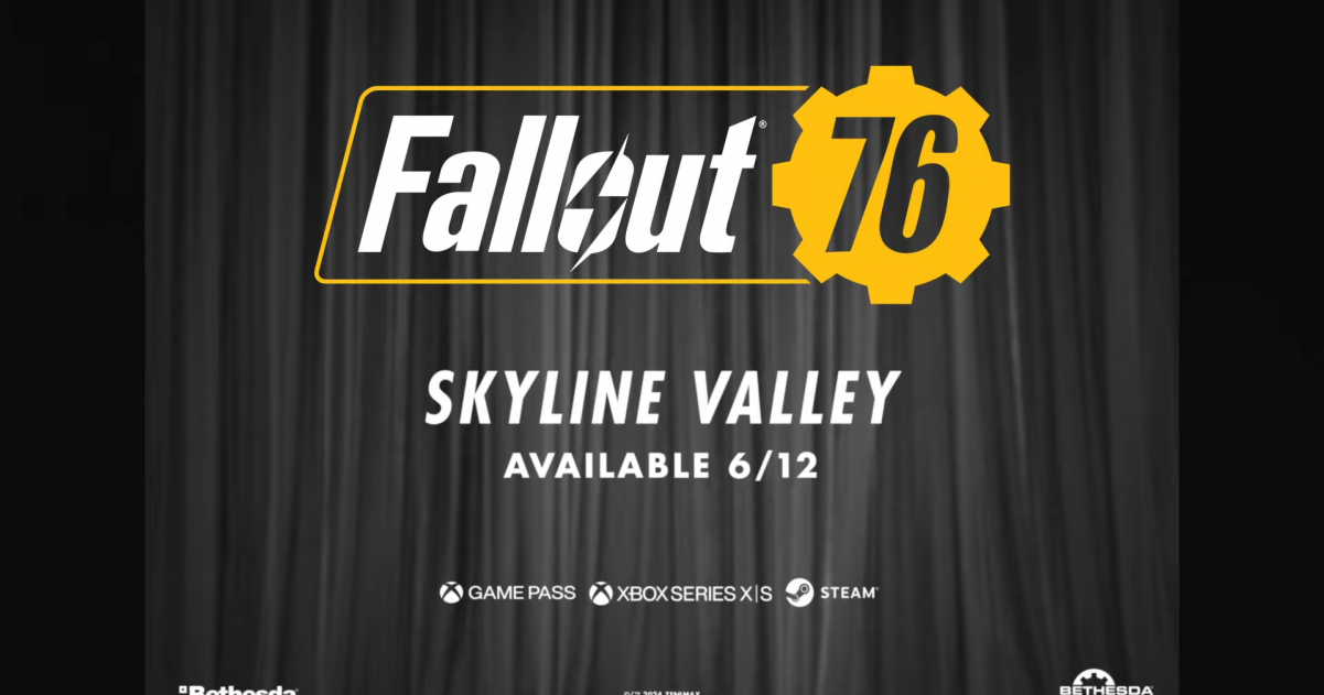 Xbox and Bethesda Games Showcase: Fallout 76: Skyline Valley | GameGrin