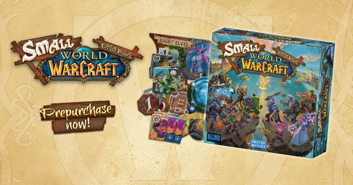 Small World of Warcraft Board Game Available Now | GameGrin