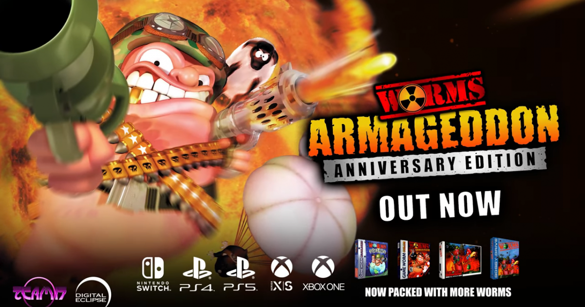 Worms Armageddon: Anniversary Edition Free Retro Update: What's New? | GameGrin