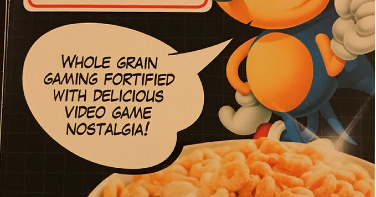 Unboxing - Sega Forever Sonic the Hedgehog Cereal | GameGrin