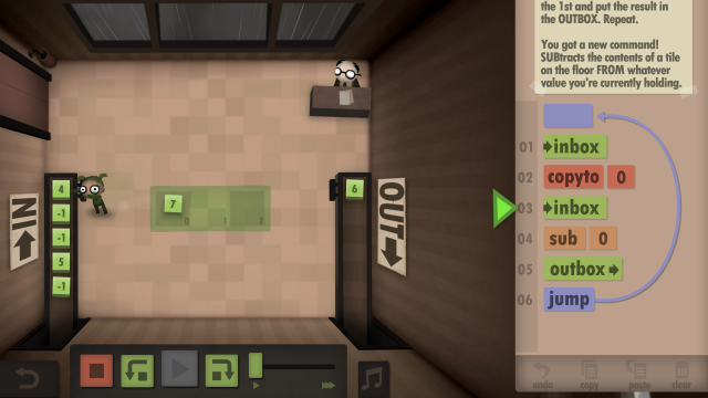 Human Resource Machine Review | GameGrin