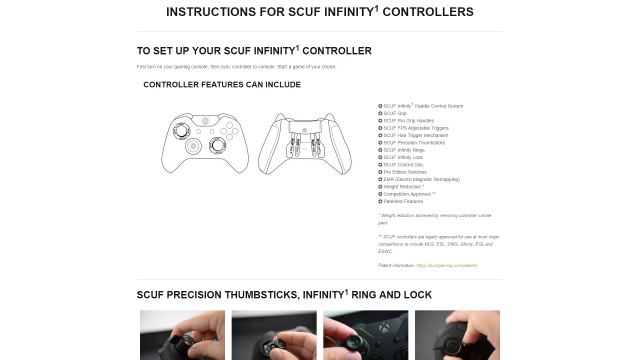 SCUF Infinity Xbox One Controller Review | GameGrin