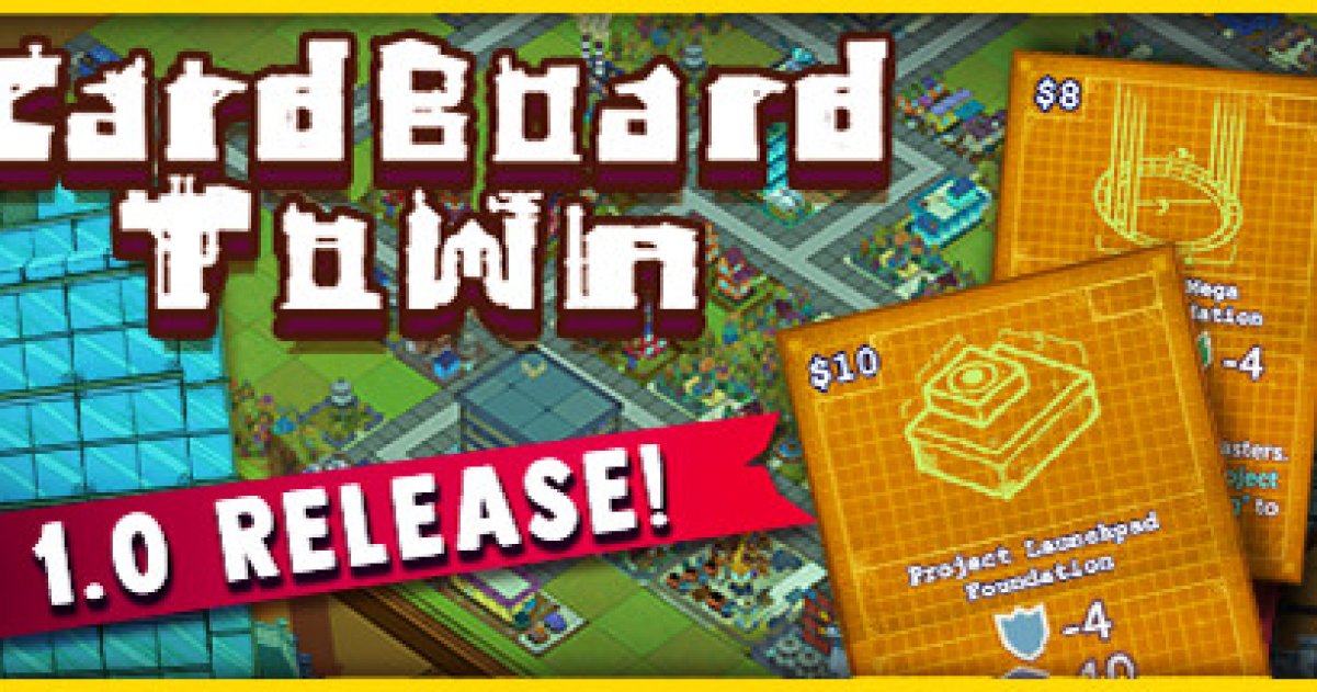 Cardboard Town - Game | GameGrin