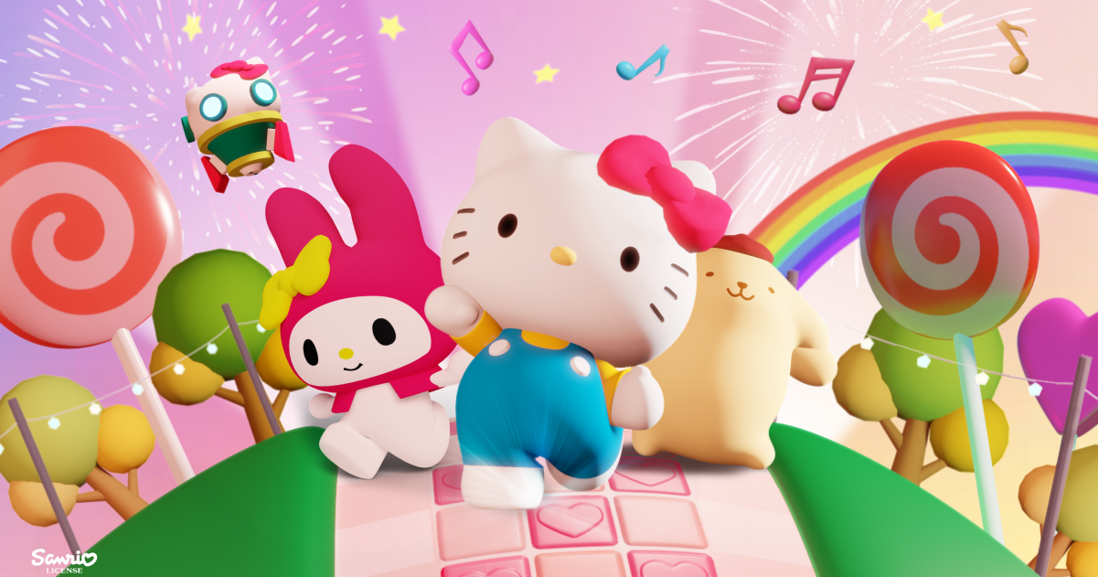 HELLO KITTY HAPPINESS PARADE Switch Launch Trailer | GameGrin