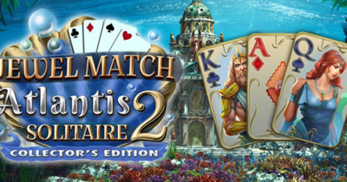 Jewel Match Atlantis Solitaire 2 - Collector's Edition - Game | GameGrin